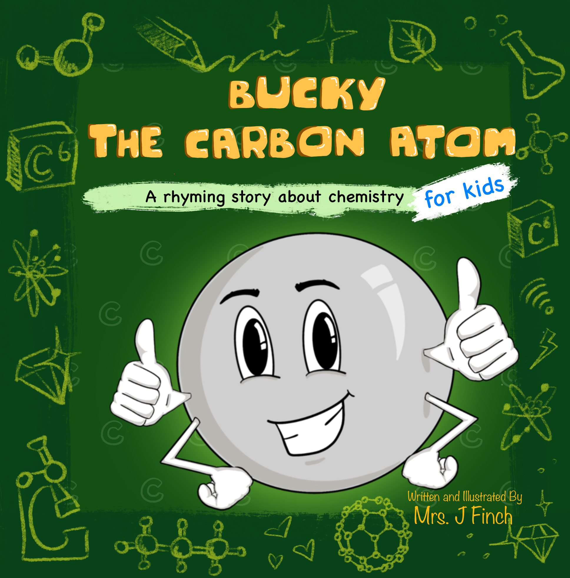 Carbon Atom Model For Kids