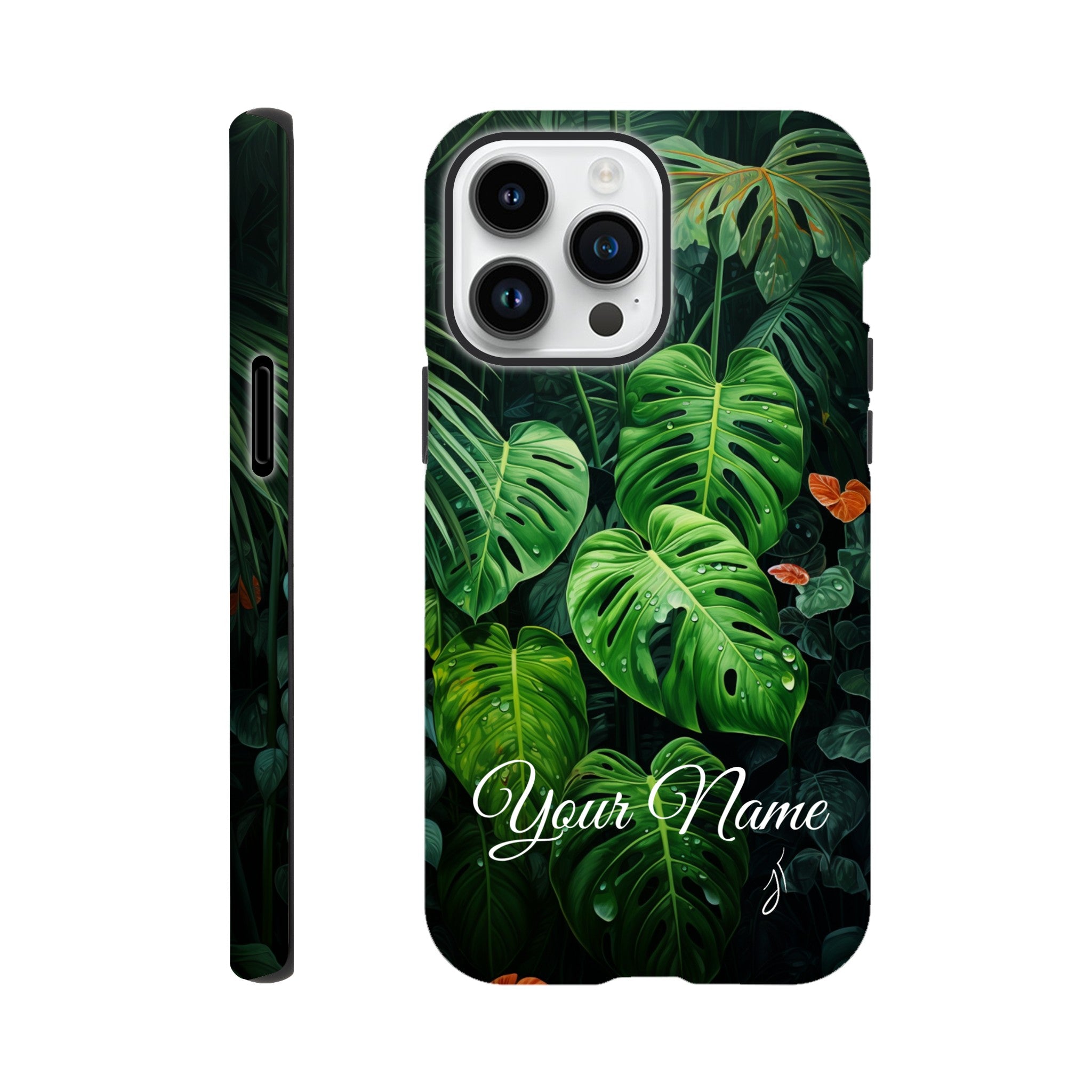 Tough case - Jungle Dew - PERSONALIZED – Mrs. J Finch Shop